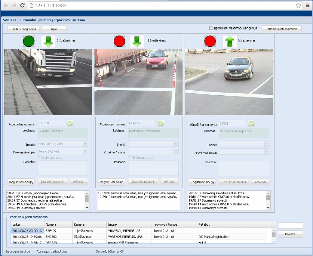 Automatic car number (license) plate recognition - ANPR (LPR)